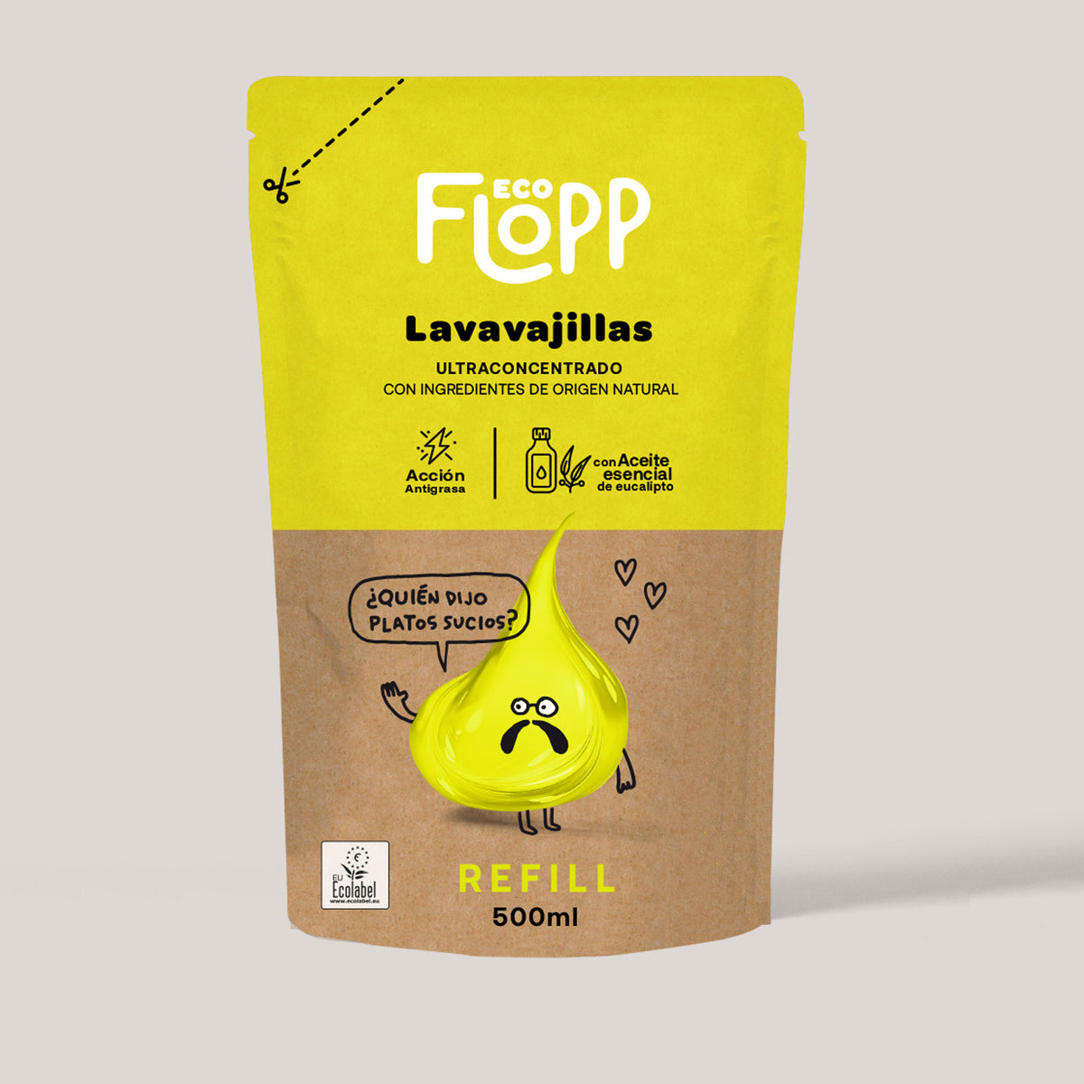 FLOPP ECO Lavavajillas Ultra Concentrado Refill – Flopp